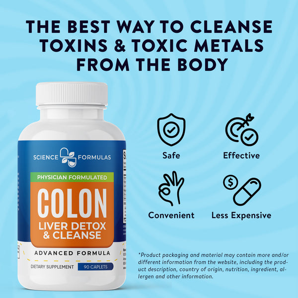 Colon Liver Detox & Cleanse - Science Formulas