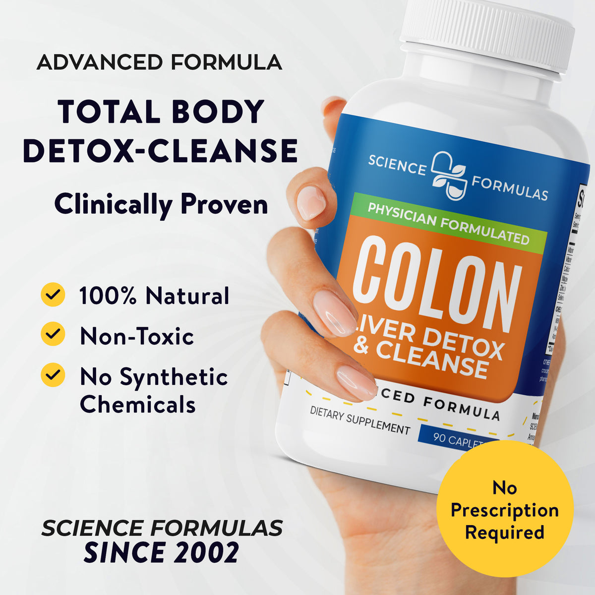 Colon Liver Detox & Cleanse - Science Formulas