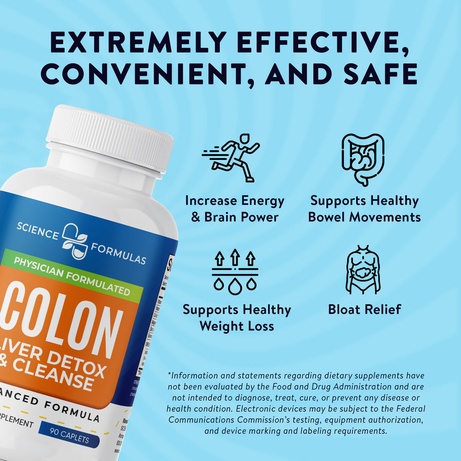 Colon Liver Detox & Cleanse - Science Formulas